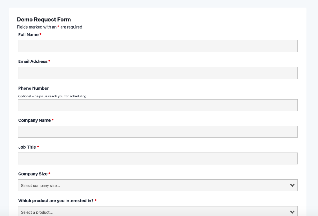 Home - Ninja Forms Templates