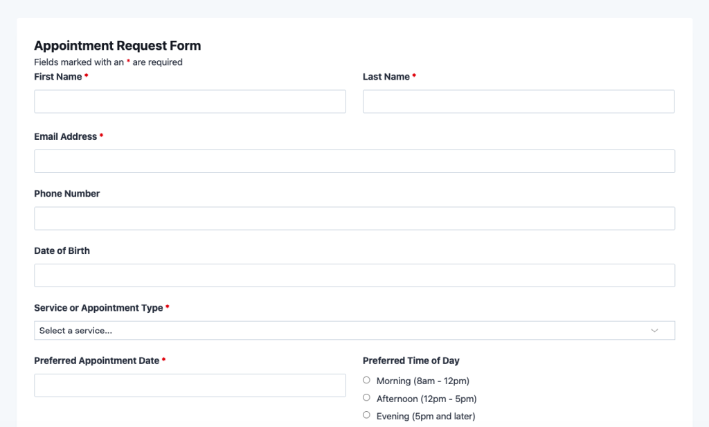 Home - Ninja Forms Templates
