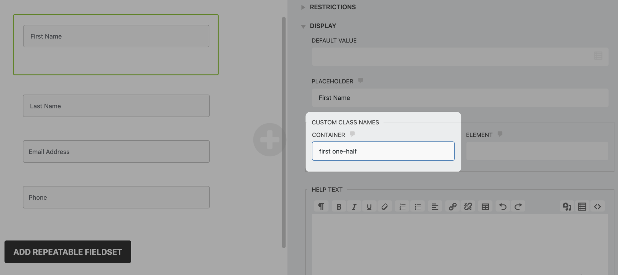 How to Create Multi-Column Layouts with the Repeatable Fieldset - Ninja ...