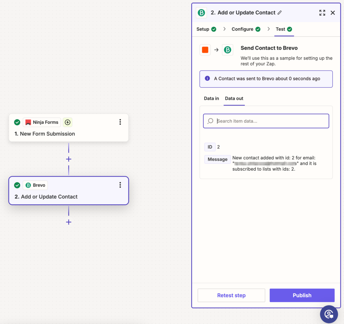 How to Create a Brevo Subscription Form in WordPress - Ninja Forms