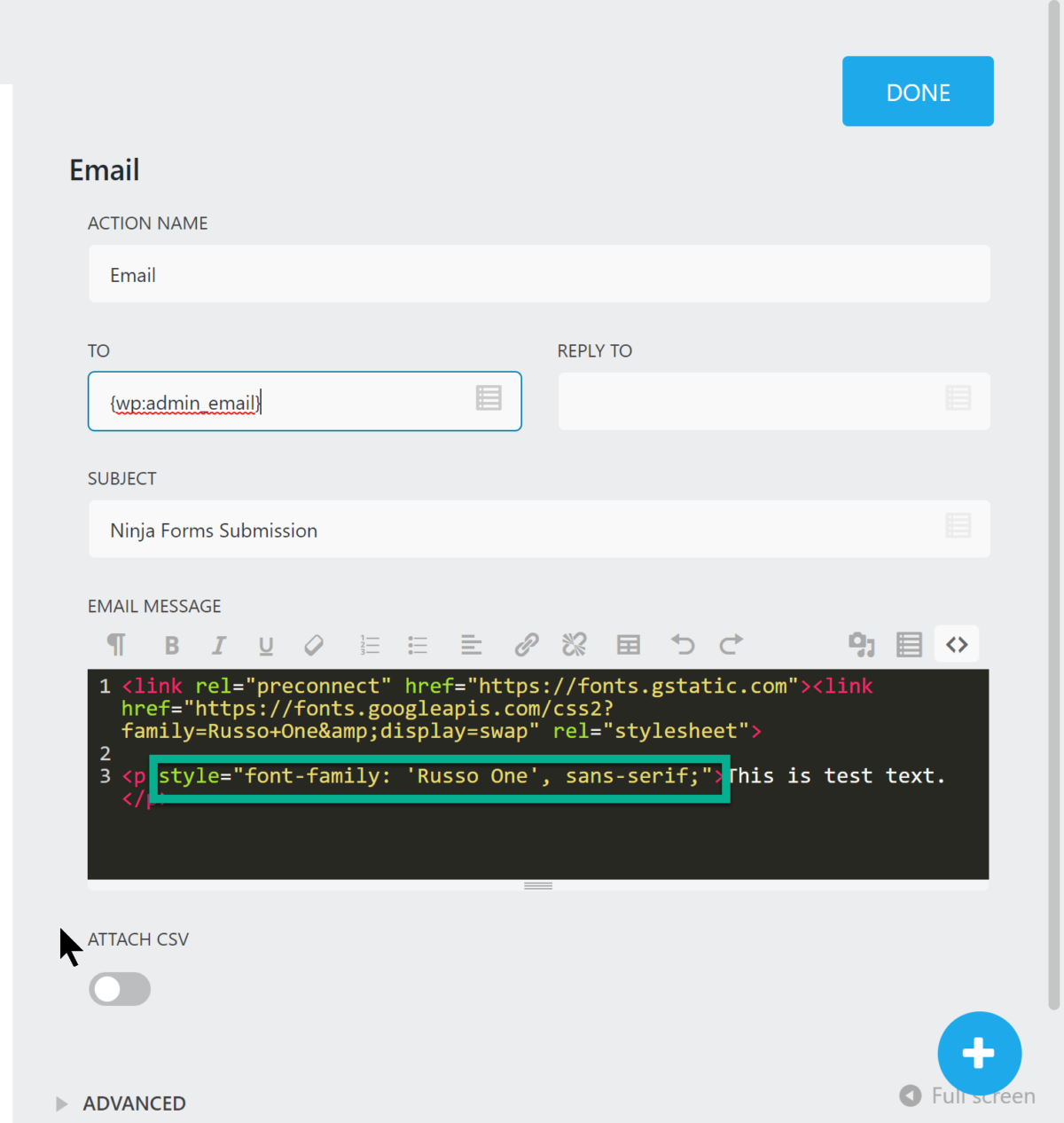 How to Customize Wordpress Forms (Font Styling)