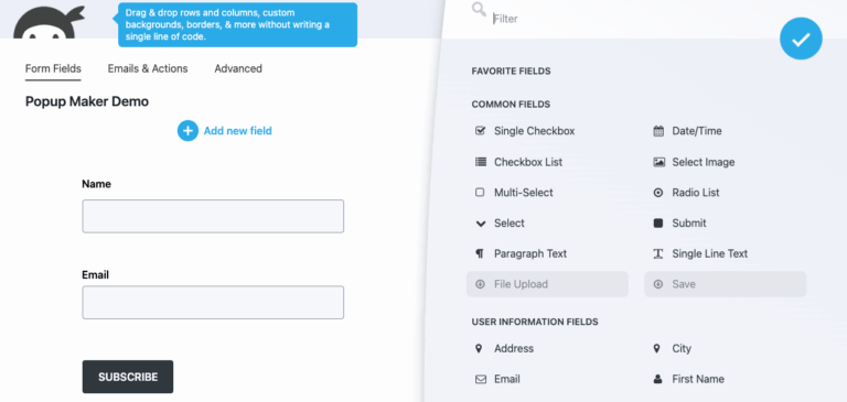 The WordPress Popup Form Solution That Grows with You | Ninja Forms