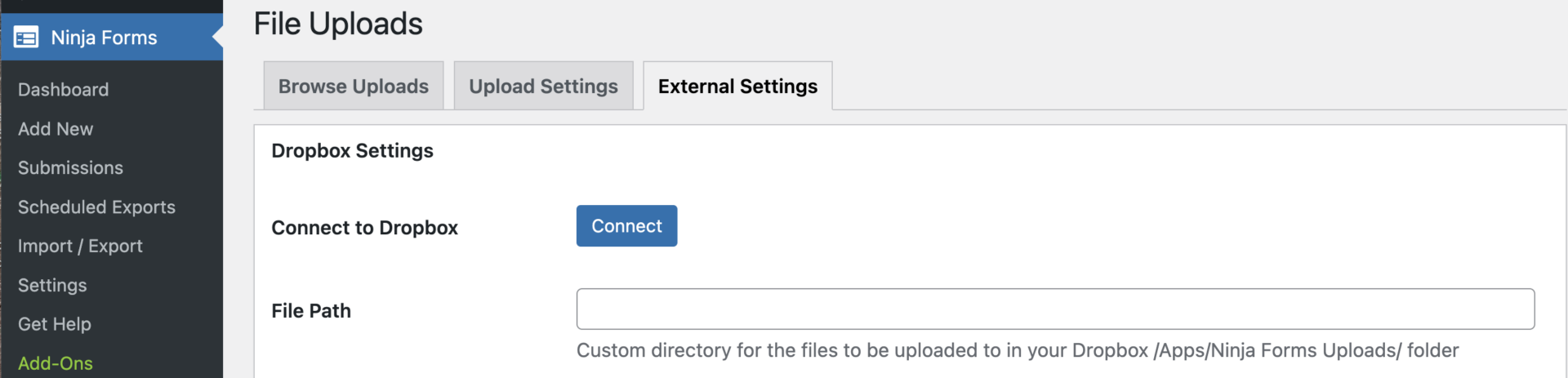 Create Custom Directories For File Uploads in WordPress Forms - Ninja Forms