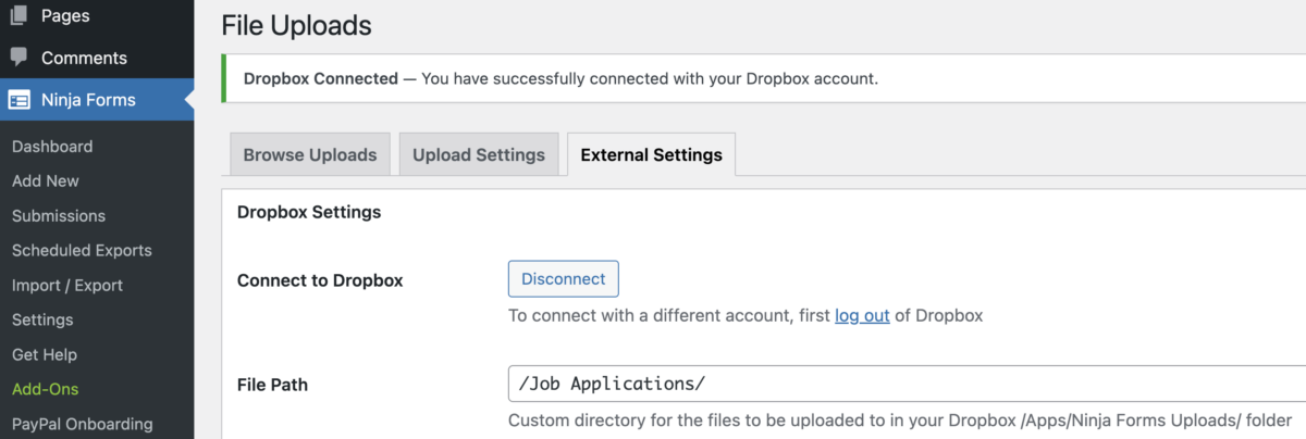 Create Custom Directories For File Uploads in WordPress Forms - Ninja Forms
