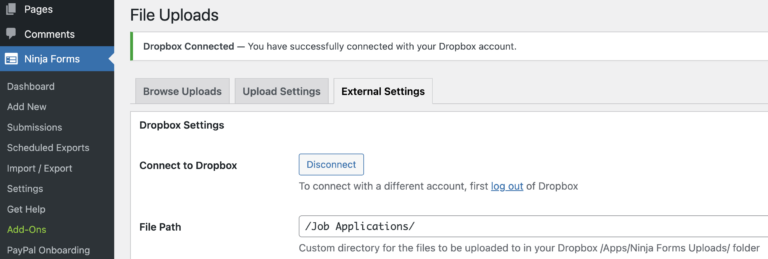 Create Custom Directories For File Uploads in WordPress Forms - Ninja Forms